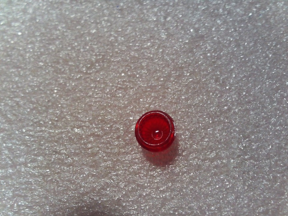 CHICAGO MINIATURE RED LENS FLUTED DONE # 25P-326R NSN: 6210-01-287-8030 ...