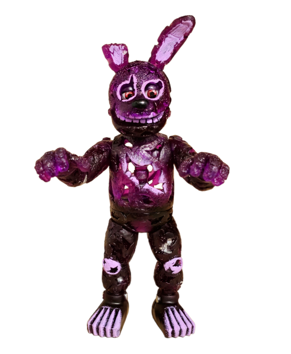TOY MEXICAN FIGURE SPRINGTRAP PURPLE FAZBEAR FIVE NIGHTS AT FREDDY'S 9 ...