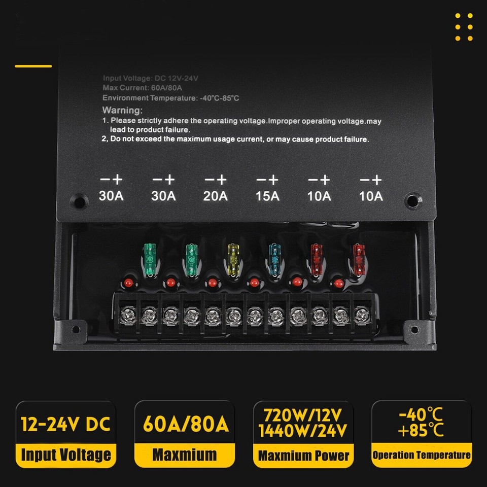 Grab Handle Switch Panel For Dodge Ram 1500 RGB 6 Gang Wireless Light ...