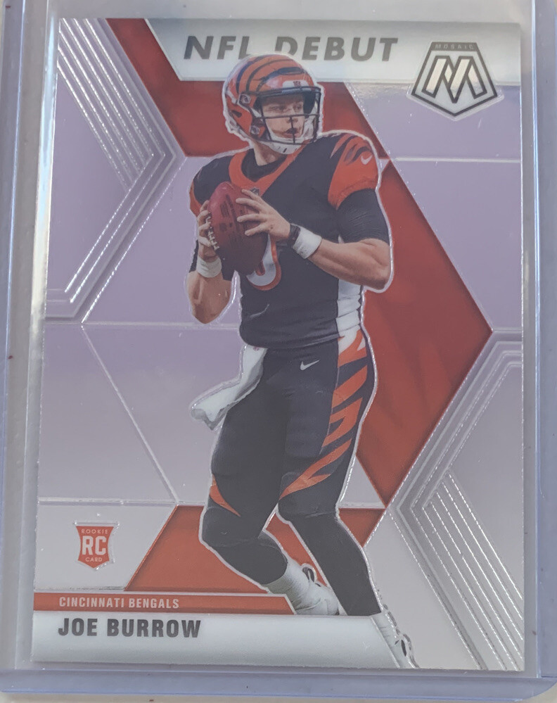 Joe Burrow 2020 Panini Mosaic Rookie Card 261 NFL Debut RC | eBay