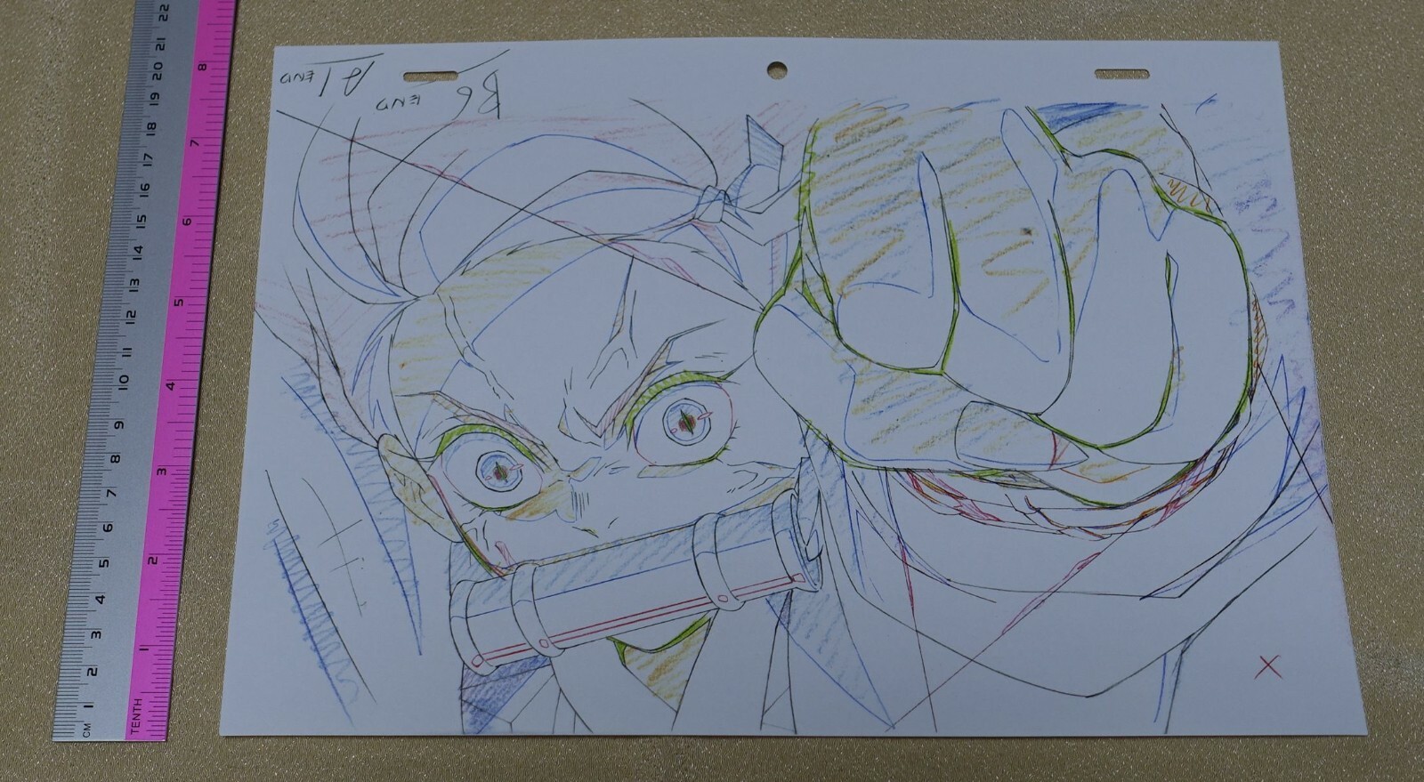 ufotable Kimetsu no Yaiba Demon Slayer Print Key Frame Art Sheet Nezuko ...