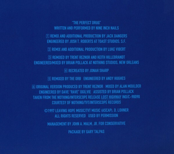 Nine Inch Nails – The Perfect Drug (Versions) - RARE 6 Track Digipak CD ...