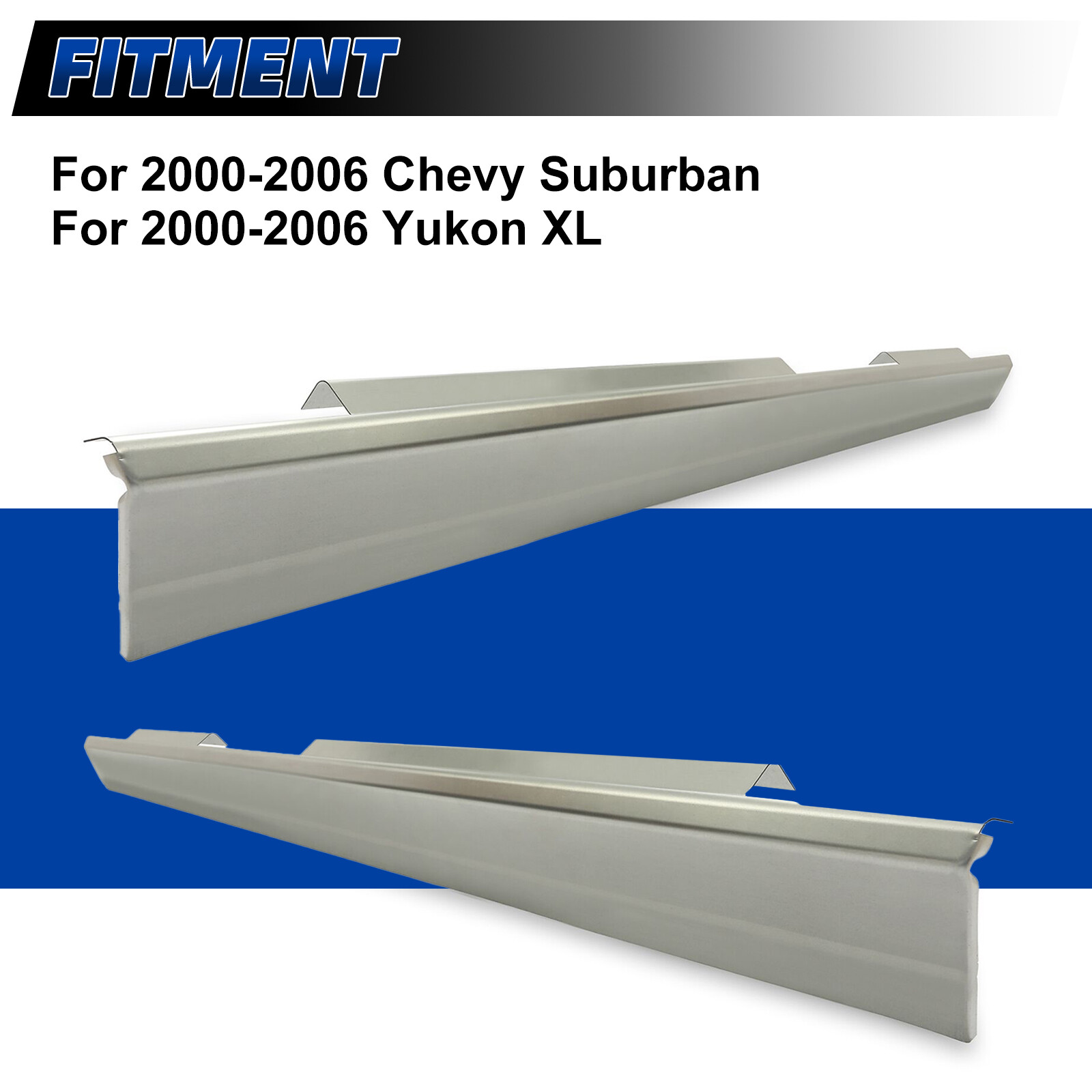 2000-2006 Chevy Suburban 1500 Yukon XL 4 Door Rocker Panels Pair Left ...