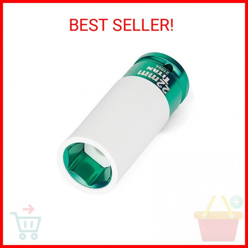 Titan 21094 1/2-Inch Drive x 22mm Non-marring Impact Deep Lug Nut ...