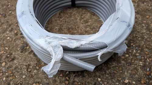 Flexible non-metallic, liquid tight electrical conduit 14mm OD, 9mm ID ...