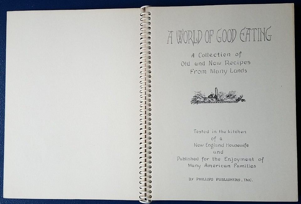 A World of Good Eating Recipes From Around the World Vintage 1951 ...