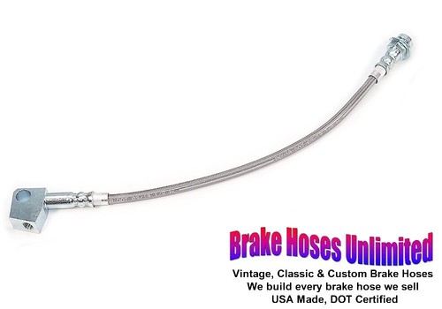REAR STAINLESS BRAKE HOSE Dodge Coronet 1972 1973 1974 1975 1976 | eBay ...