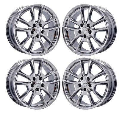 18" NISSAN MAXIMA PVD BRIGHT CHROME-C WHEELS RIMS FACTORY OEM 62511 ...