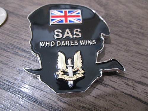 British Army Special Air Service Who Dares Wins Skull SAS Challenge ...