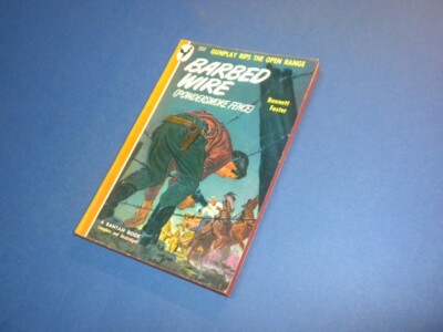 BARBED WIRE - BENNETT FOSTER Bantam western vintage paperback 1948 | eBay