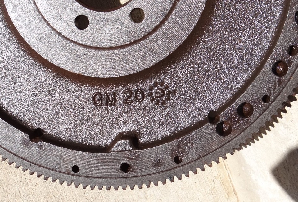 Scarce OEM Chevrolet SBC/BBC Dual Bolt Pattern 396/427ci Flywheel GM ...