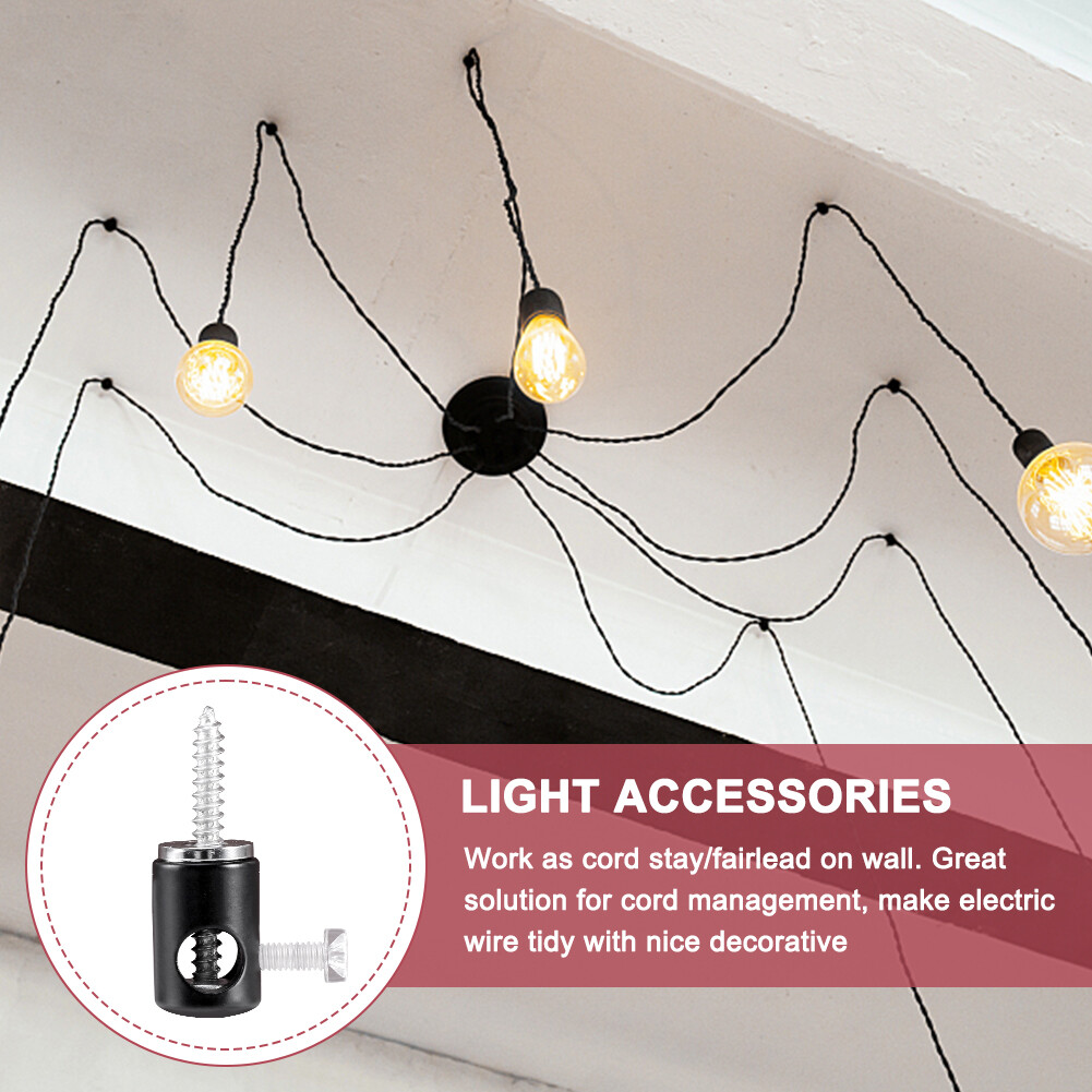 4pcs Swag Hook Fabric Wire With Screws Pins Iron Hanging For Pendant ...