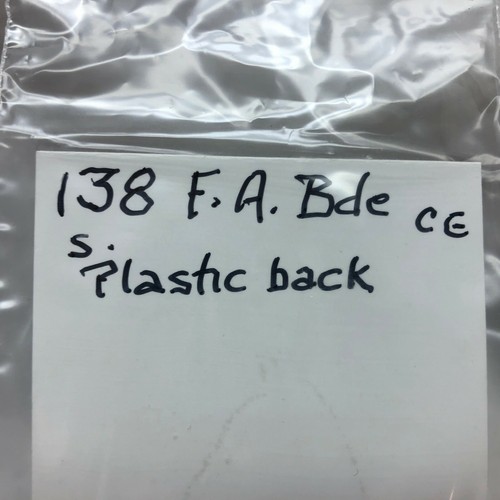 Military Patch 138th Field Artillery Brigade OD Subdued Variant 138 | eBay