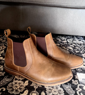 Crevo Denham Mens Size 11M Shoes Brown Suede Comfort Career Ankle ...