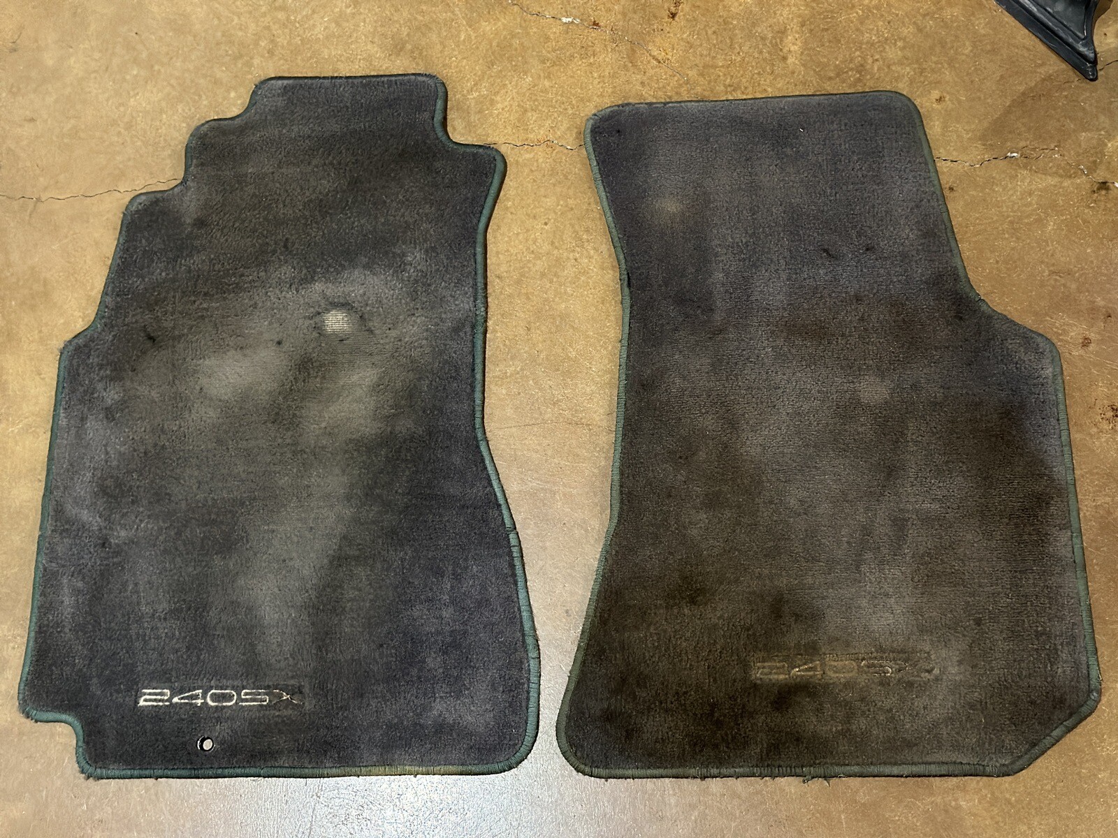 1989-1994 Nissan 240sx S13 OEM Interior Floor Mats Front | Genuine OEM
