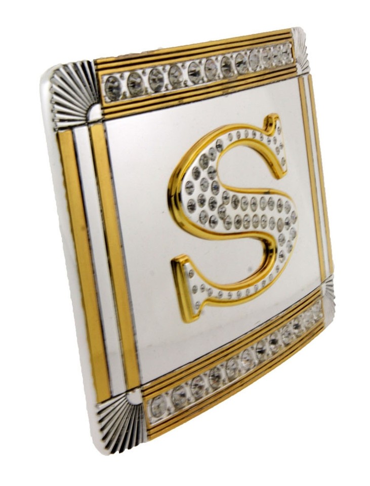 Initial Letter New Men Women A B C D G J R S T Western Cowboy Bling ...