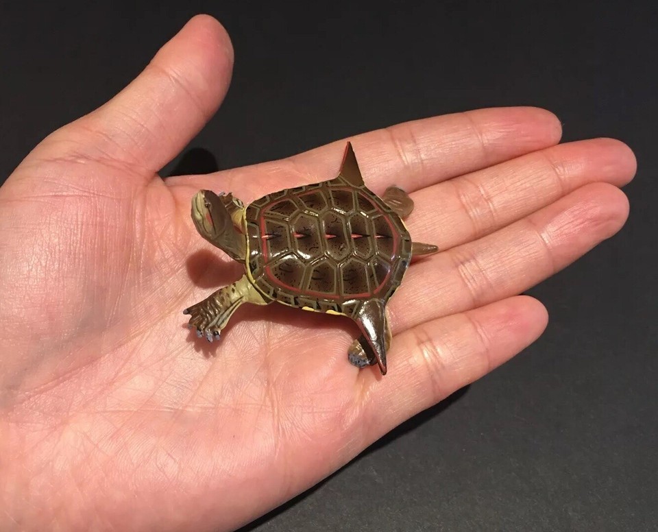 Kaiyodo UHA Dinotales Series 1.5 Sinemys Gamera Turtle Dinosaur Figure ...