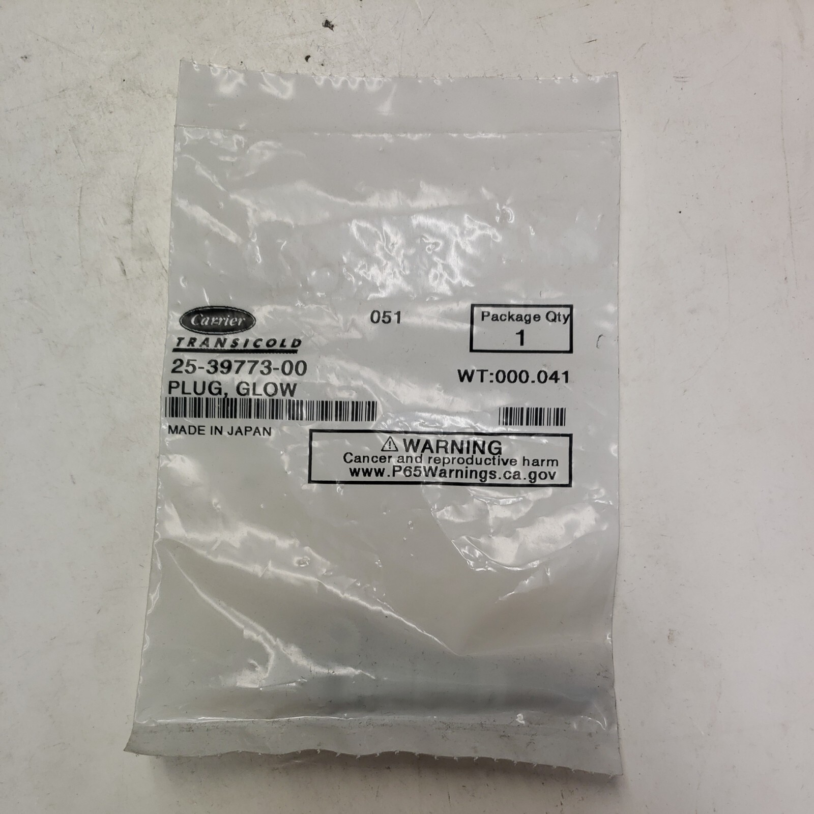 25-39773-00 CARRIER TRANSICOLD GLOW PLUG for sale online | eBay