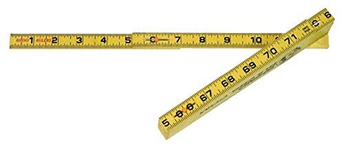 Rhino Rulers Folding Inside Reading Carpenter's Ruler 6' Length - 55145 ...