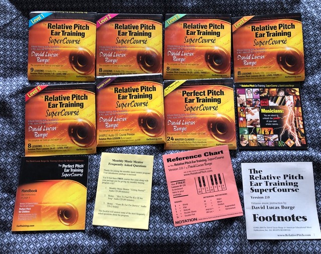 The Relative Pitch Ear Training SuperCourse by David Lucas Burge (1999 ...