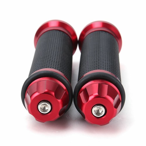 MOTORCYCLE HAND GRIPS 7/8" HANDLE BAR FIT FOR YAMAHA R1 R6 HONDA ...