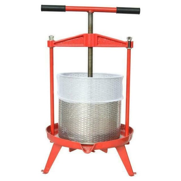 EJWOX 1122 3.69gal. Stainless Steel Fruit Press - Red for sale online ...