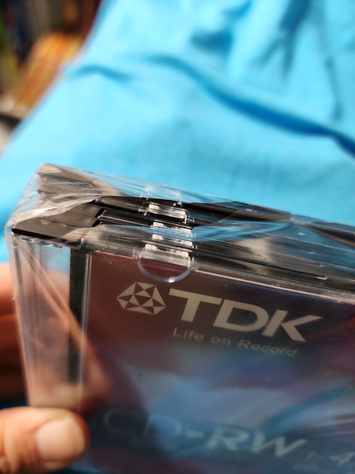 TDK CD-RW Rewritable Data CD's 1x-4x, 700MB 80 min Lot of 5 Factory ...