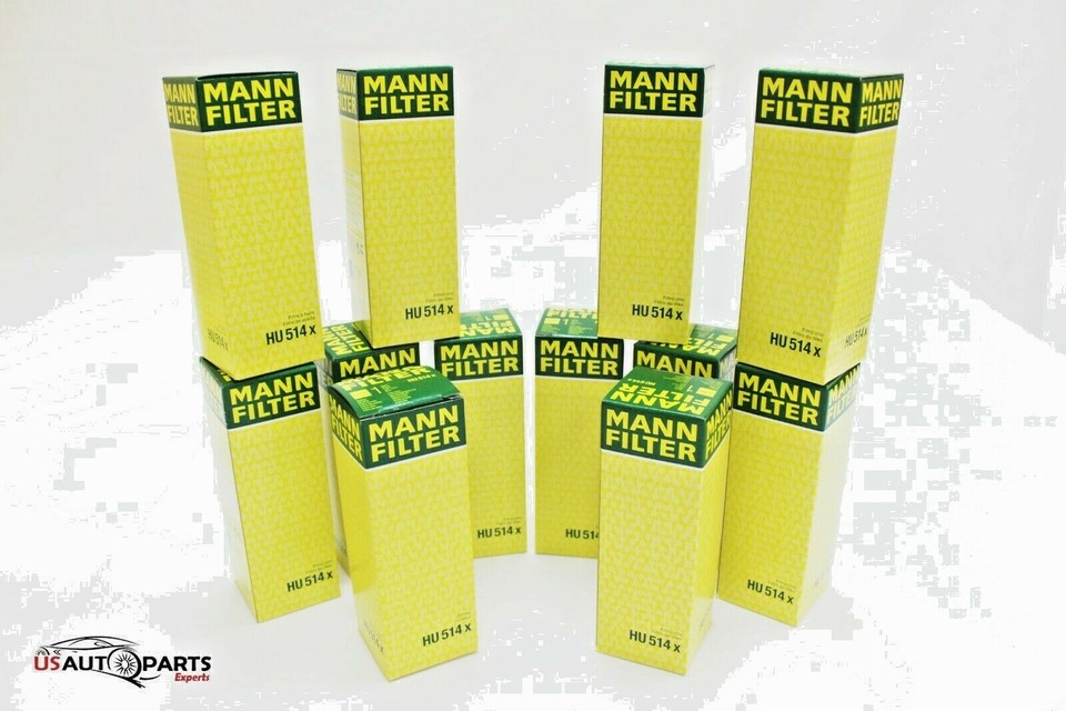 SET OF 12 MANN Oil Filter KIT - HU514X(12) | eBay