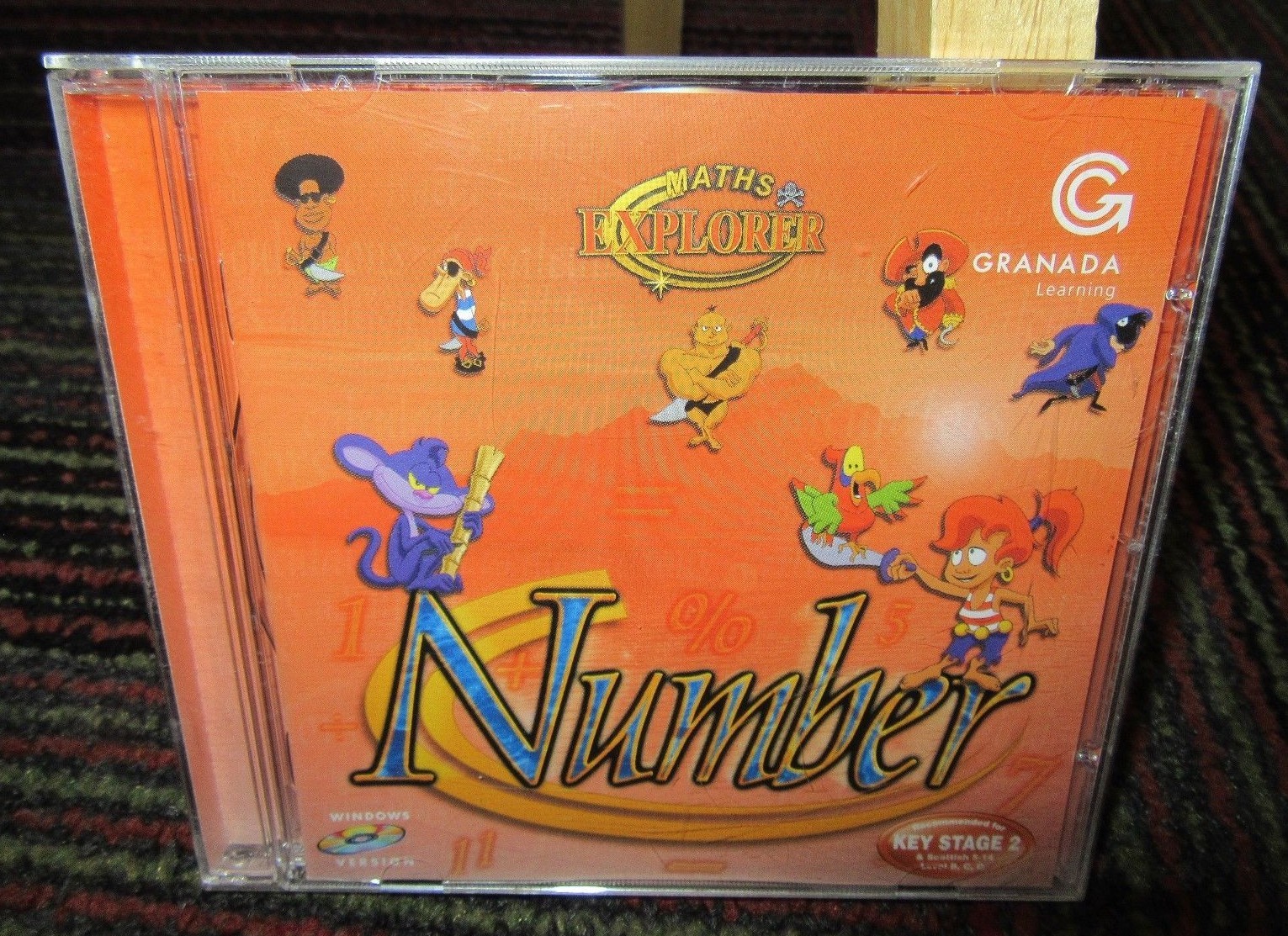MATHS EXPLORER: NUMBER PC CD-ROM BY GRANADA LEARNING 1999, FOR WINDOWS ...