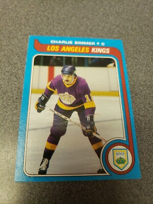 1979-80 Topps #191 Charlie Simmer Ex-Mint RC Rookie Kings | eBay