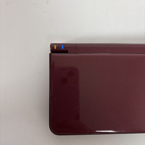 Nintendo DSi XL (Burgundy/Red Wine) + Charger w Games Tested | eBay
