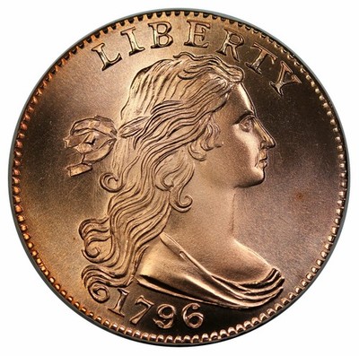 Gallery Mint imitation 1796 Draped Bust 1c, ex John Whitney Walter ...