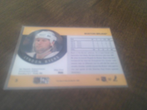 1990 PRO SET HOCKEYBRUINS LYNDON BYERS AUTOGRAPH CARD | eBay