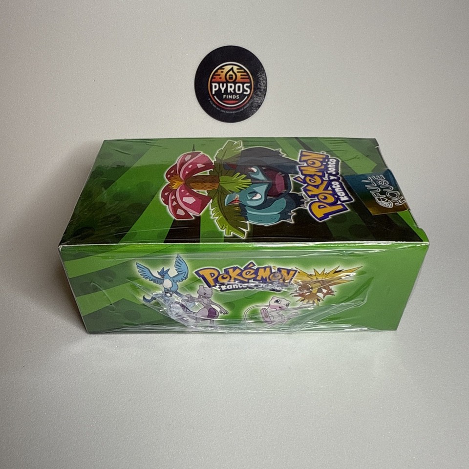 1 Sealed Box! 2025 BOX POKEMON Kanto & Johto Peru Full House Green ...