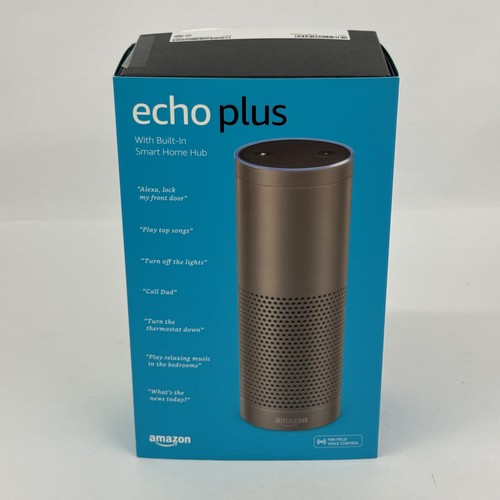 Amazon Echo Plus 1st Gen Music Speaker with Alexa Smart Home Hub And ...