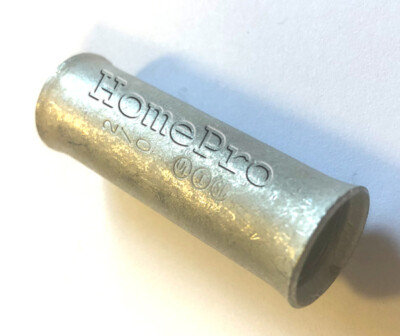 USA MADE TIN PLTD COPPER AUTOMOTIVE HD BATTERY CABLE SPLICE CONNECTOR 2 ...