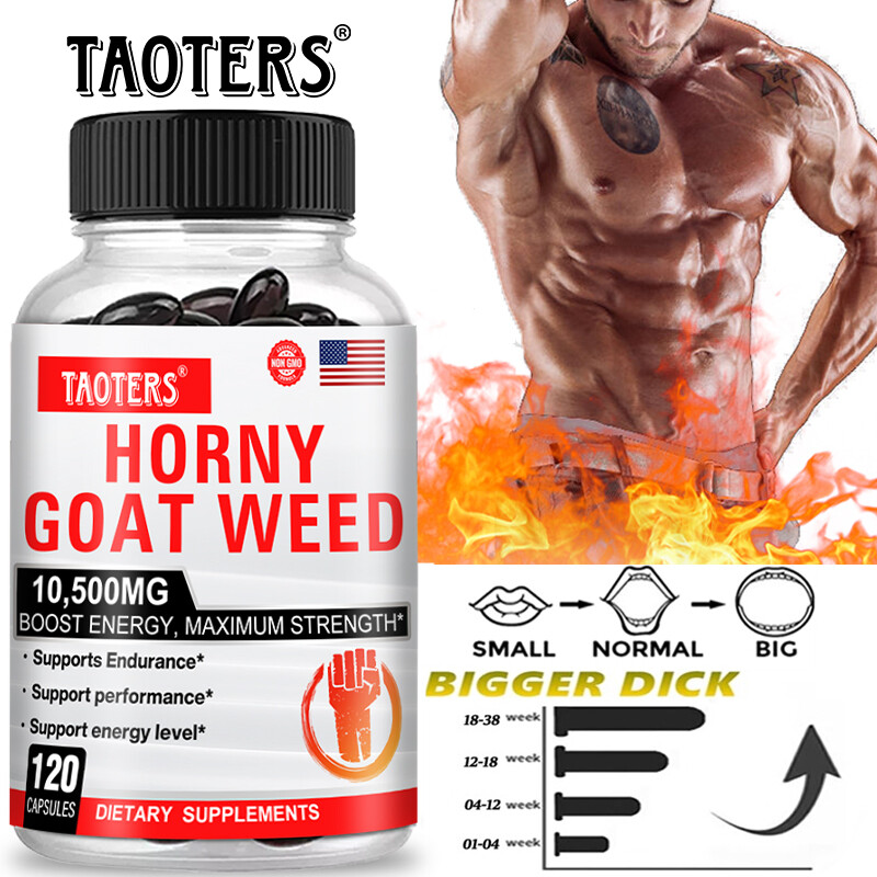 Horny goat weed for Men with Horny Goat Weed, Energy, stamina 120 caps ...