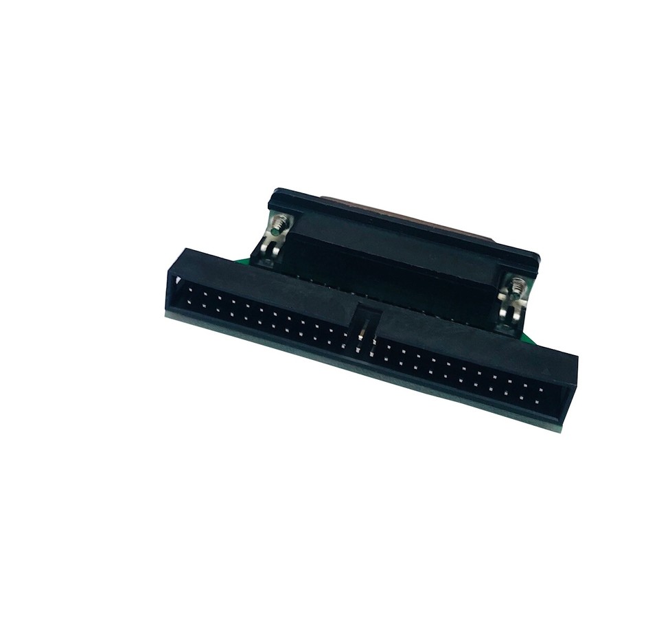 25 PIN FEMALE D-SUB DB25 TO 50 PIN MALE IDC SCSI ADAPTER NEW 00295 | eBay