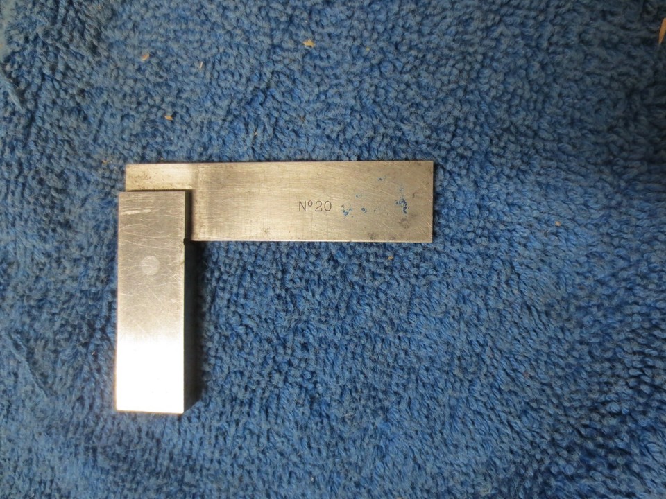 STARRETT No.20 1-1/2 In. VINTAGE SQUARE USA MACHINIST INSPECT NO ENGRAVING1 | eBay