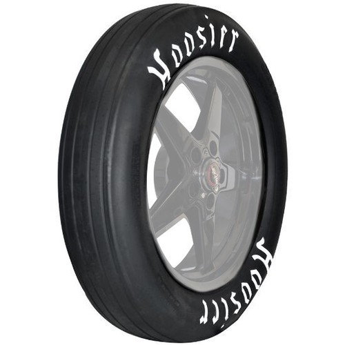 Hoosier 18112 Drag Front Runner, 28x 4.5-18, Bias Ply, White Letter ...