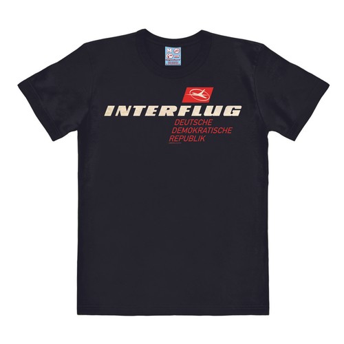 LOGOSHIRT - Airline Deutschland - Interflug DDR Logo - T-Shirt Print ...