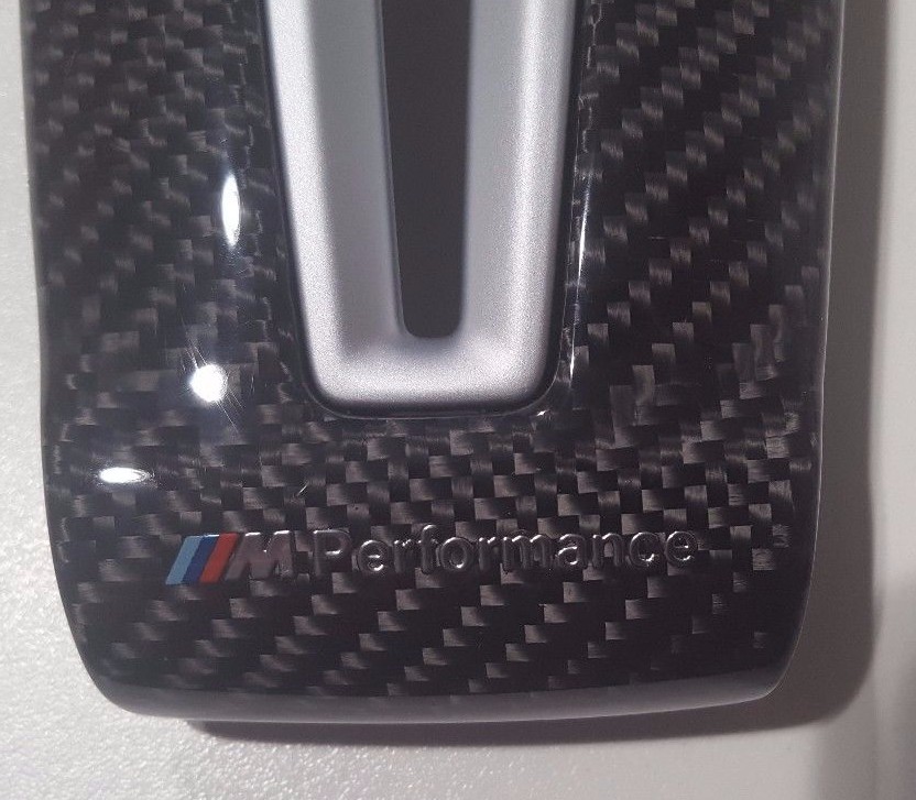 BMW M PERFORMANCE CARBON STEERING WHEEL COVER 32302345203 LLOYD ...