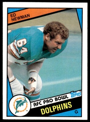 1984 TOPPS ED NEWMAN MIAMI DOLPHINS #126 | eBay