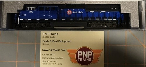 N Scale KATO 176-8530 MRL Montana Rail Link SD70ACe Rd# 4400 DCC Ready ...