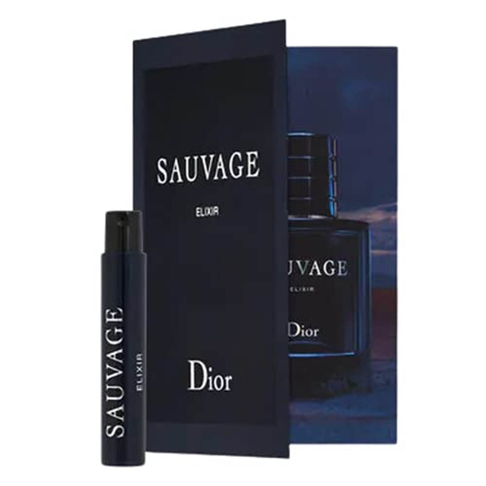 1 Sample Vial SAUVAGE ELIXIR by CHRISTIAN DIOR for Men 0.03 oz PARFUM ...