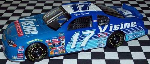 MATT KENSETH & JASON SCHULER 2000 Team Caliber Preferred # 17 Visine 1: ...