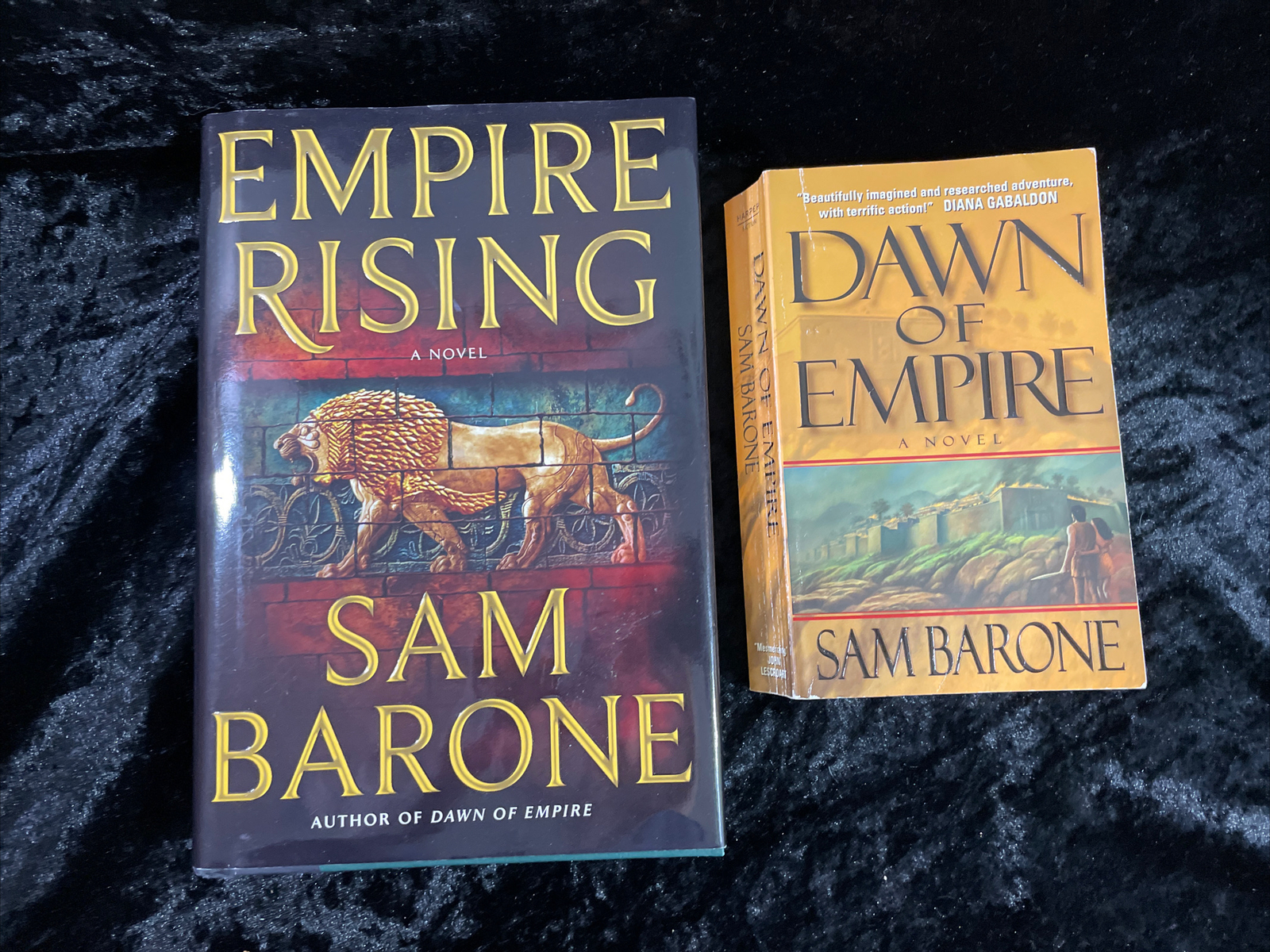 A lot of 2 Sam Barone novels - Empire Rising h/c, Dawn of Empire p/b ...