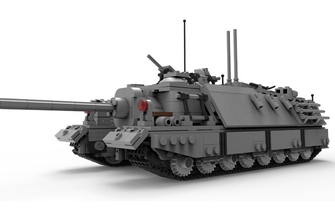 US T28 Super Heavy Tank World War 2 WW2 WWII USA Army MOC T95 105 mm ...