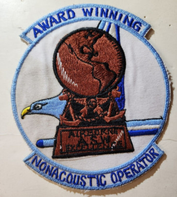 Vtg US ARMY Patch - AWARD WINNING NONACOUSTIC OPERATOR AIRBORNE ASW ...