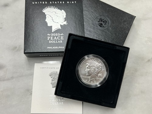2023-P Peace Dollar Philadelphia US Mint 23XH New Silver Coin with Box ...